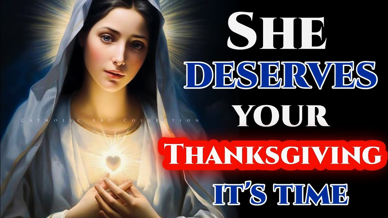 A prayer to thank the virgin mary: essential guide - 5 simple steps