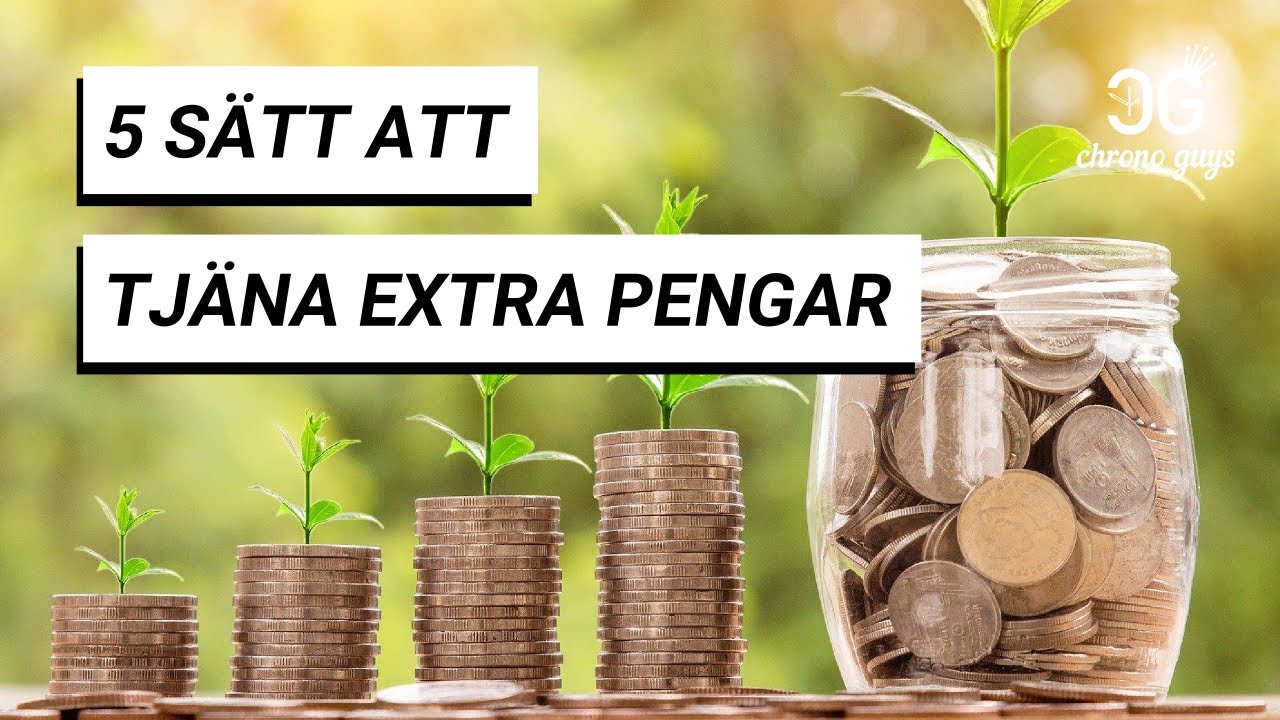ᐅ Tjäna extra pengar: 5 smarta sätt att öka din inkomst