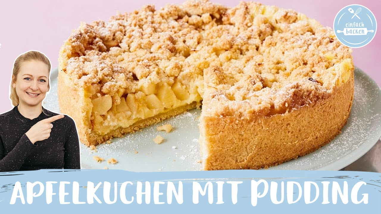 ᐅ Apfelkuchen mit Pudding 7 fantastische Rezeptideen für dich!